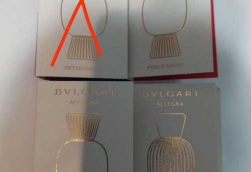 Пробники Bvlgari allegra, 1.5мл,селектив,оригинал