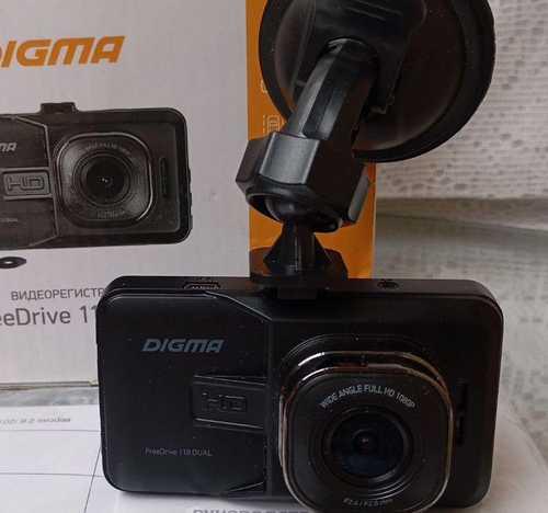 Видеорегистратор Digma FreeDrive 118 Dual Black