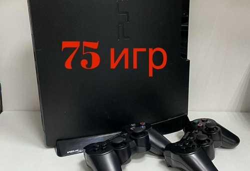 Sony PS3 slim (70 игр )