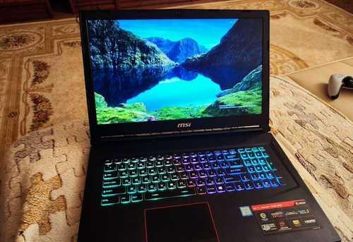 Игровой ноутбук 17.3" MSI GE73 8RF Raider RGB, 1000 ГБ, Core i7, RAM 16 ГБ, GeForce GTX 1070 8 ГБ