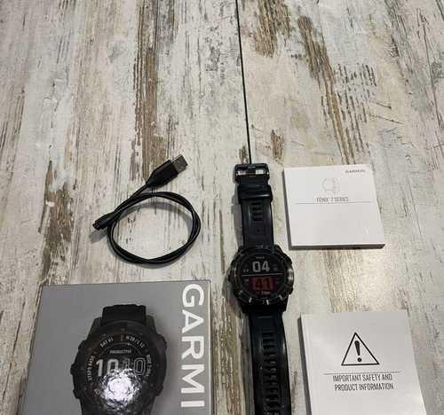 Garmin fenix 7x sapphire solar titanium