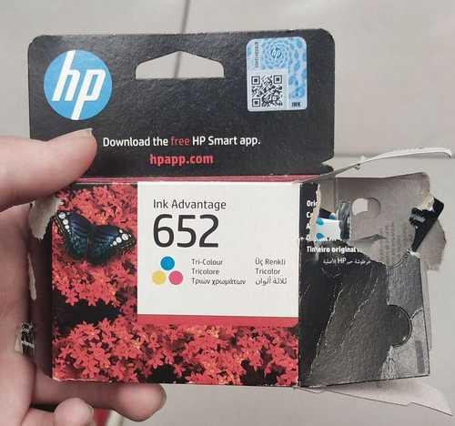 Картридж для принтера hp hp652