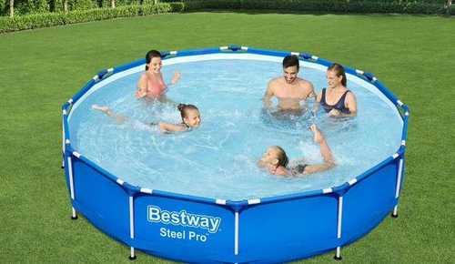 Бассейн Bestway 366х76см Steel Pro