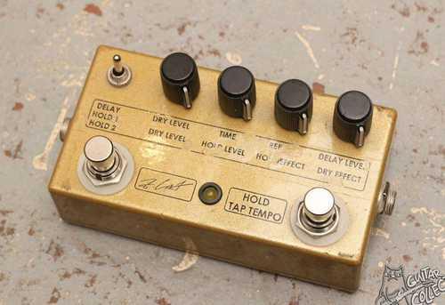 Zcat Hold Delay Chorus pedal gold