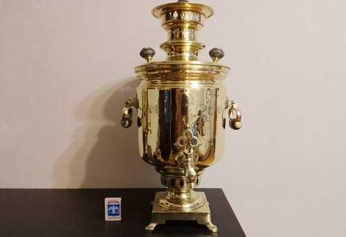 Самовар на дровах, углях.Баташов, с датой 1825г