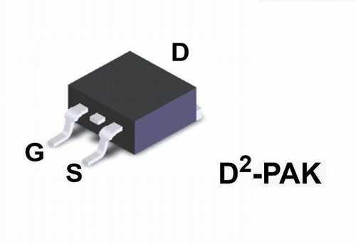 Микросхема FCB20N60 N-Channel MOSFET 650V 20A D2P