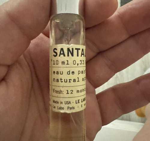 Парфюм le labo santal 33 10ml