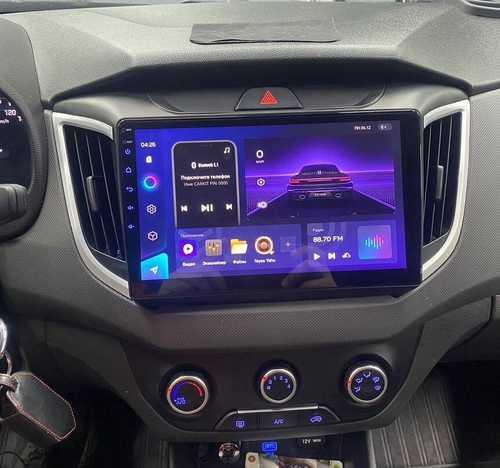 Магнитола hyundai creta 8 ядер,4/32,CarPlay,камера