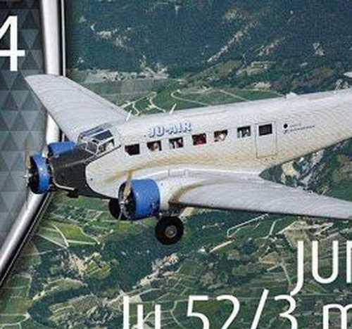 Сборная модель самолета Junkers Ju-52 1:72