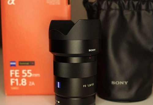 Объектив Sony FE 55 mm 1.8 Zeiss Sonnar T*