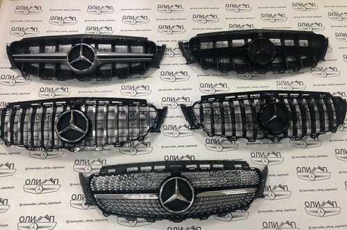 Решетка радиатора на Mercedes w213 c238 E class