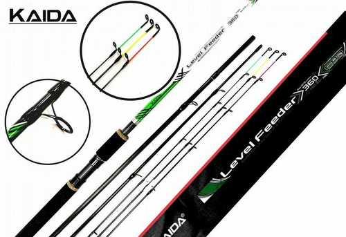 Фидеры Kaida Level Carbon 3.6м/3.9 м 120/150 гр