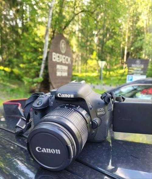 Аренда фотоаппарата Canon 600d