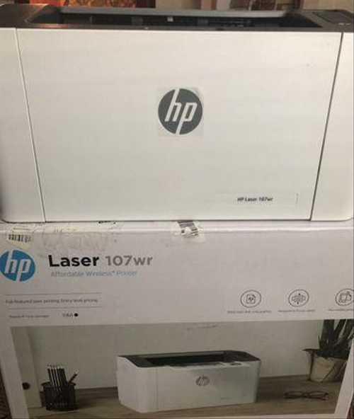 Принтер лазерный hp 107wr