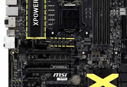 Ультра редкая матенинская плата MSI Z97 xpower AC