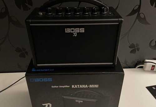 Гитарный комбоусилитель boss katana-mini