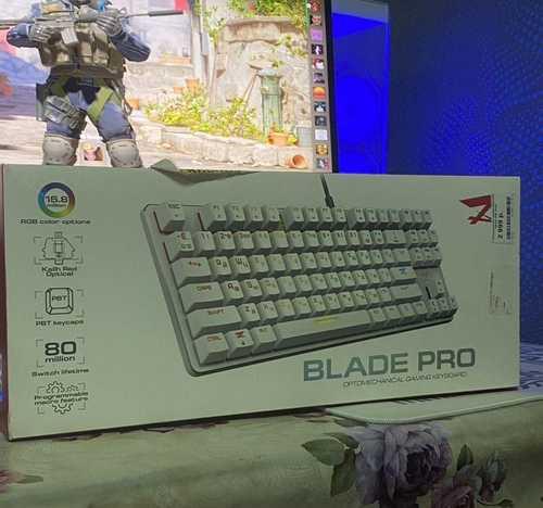 Игровая клавиатура zet gaming blade pro