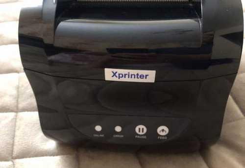Термопринтер этикеток xprinter 365b