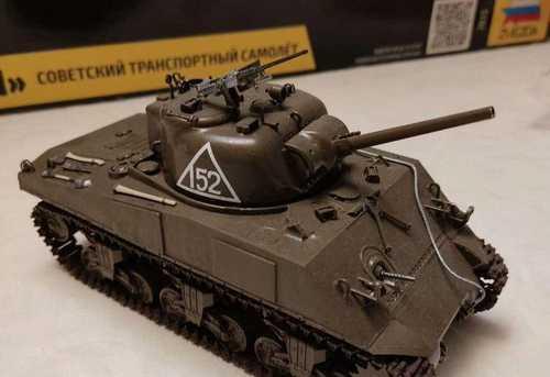 Модель танка Шерман м4а2