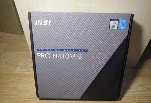 MSI PRO H410M-B, LGA 1200, Intel H510, mATX