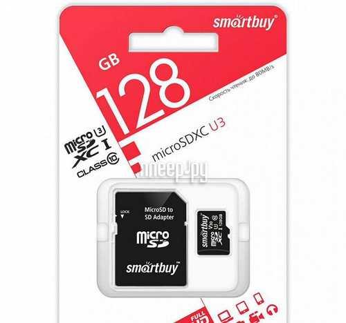 128Gb - SmartBuy MicroSD Class 10 UHS-I U3 SB1