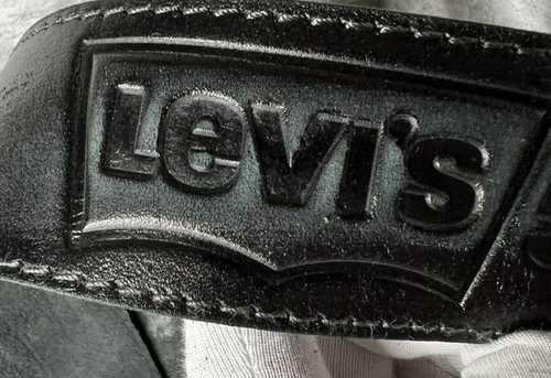 Кожаный ремень Levi's