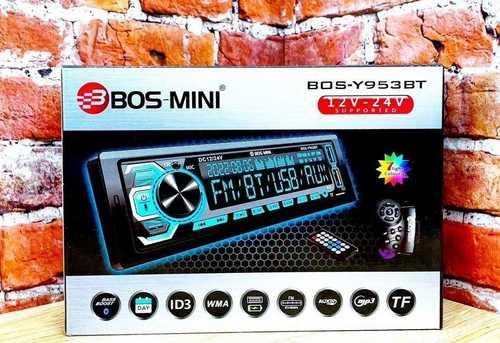 Магнитола для автомобиля 1din Bos-Y953BT