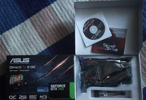 Видеокарта asus GeForce GTX 760 DirectCU II OC