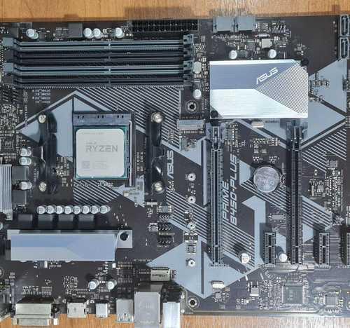 Комплект R5 2600/Asus prime b450 plus