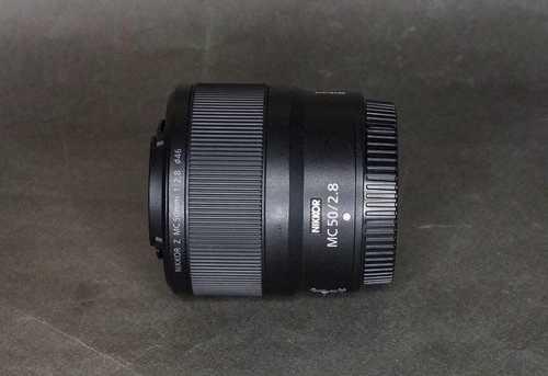 Nikon nikkor Z MC 50mm f/2.8 обмен