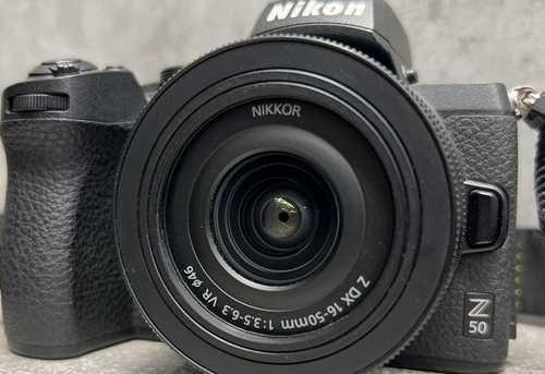 Беззеркальная камера Nikon z50 kit 16-50mm DX VR