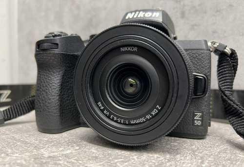 Беззеркальная камера Nikon z50 kit 16-50mm DX VR