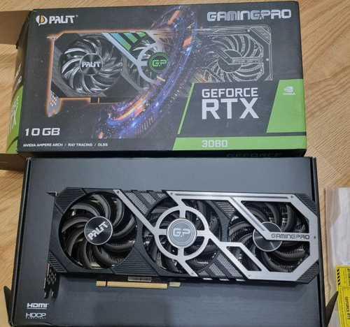 Видеокарта RTX 3080 Palit