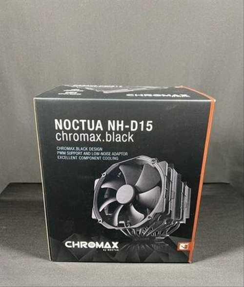 Noctua NH-D15 chromax.Black, новый (с LGA 1700)
