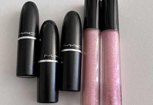 Блеск для губ, помады MAC