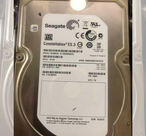 Жесткий диск 1 тб seagate st1000