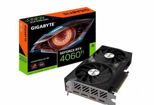 Видеокарта gigabyte nvidia RTX4060Ti windforce OC