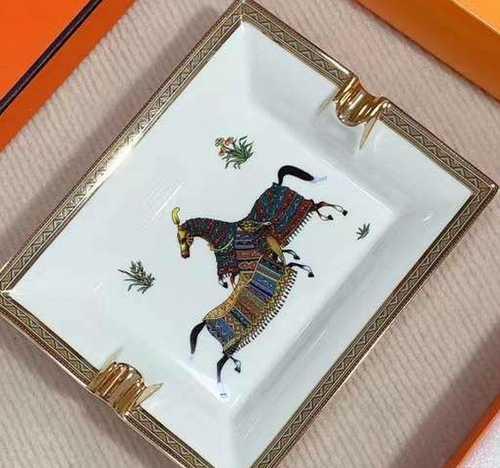 Пепельница Hermes Cheval d'Orient тарелка