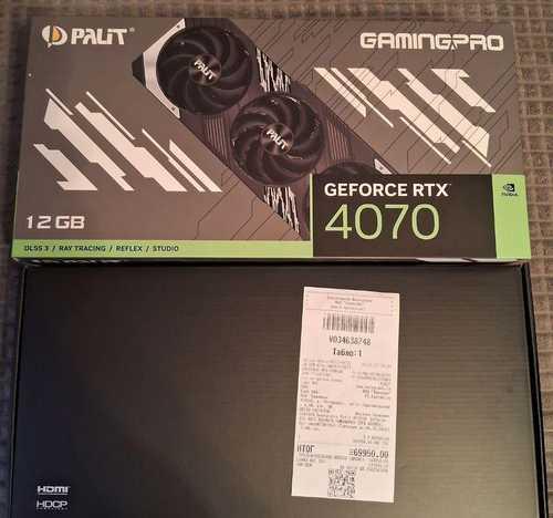 Видеокарта rtx 4070