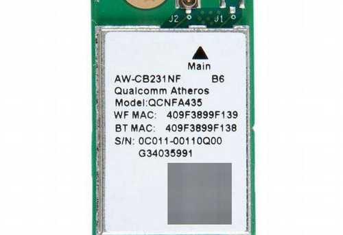 Модуль WiFi azwave AW-CB231NF B6 802.11B/G/N/AC wl