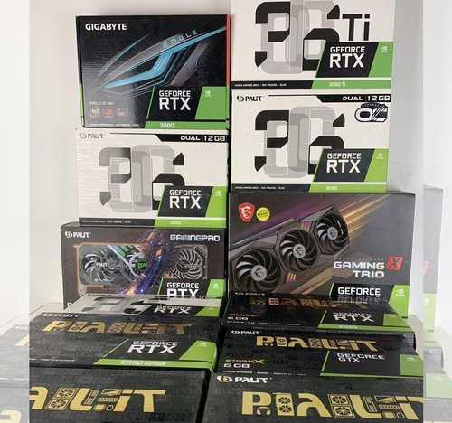 Коробки для видеокарт GTX RTX