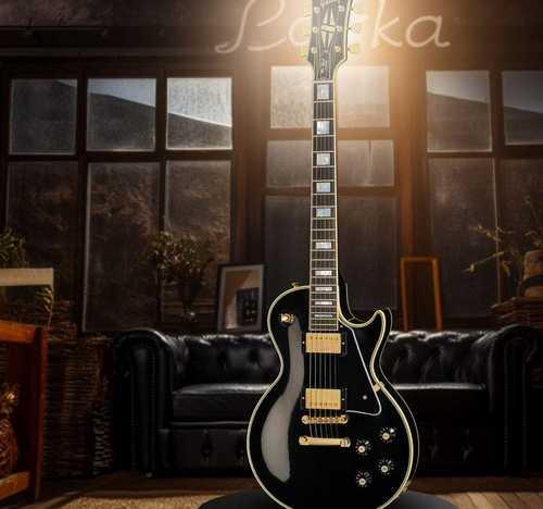 Электрогитара Gibson Les Paul 68 Custom Ebony ULA