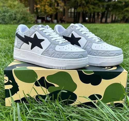 Кроссовки A Bathing Ape Bape Sta Low M2 Grey