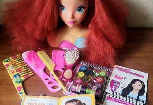 Кукла манекен для причёсок и набор аксессуаров