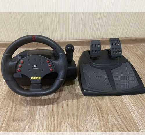 Руль logitech momo racing