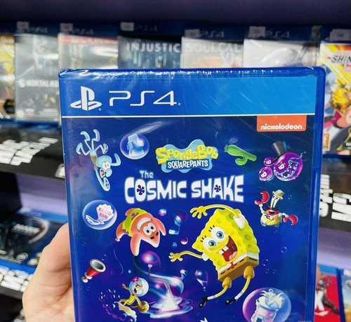 Sponge bob squarepants: cosmic shake ps4 новый