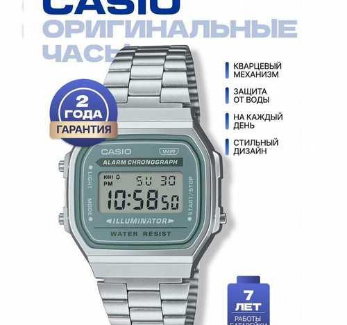 Мужские наручные часы casio A-168WA-3A