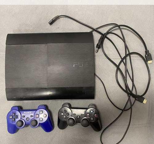 Sony Playstation 3 super slim прошитая