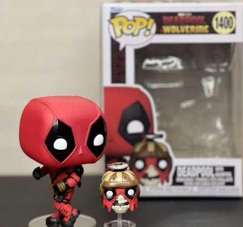 Funko Pop Deadpool with Headpool 1400