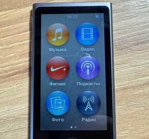 MP3-плеер iPod nano 7 16 гб